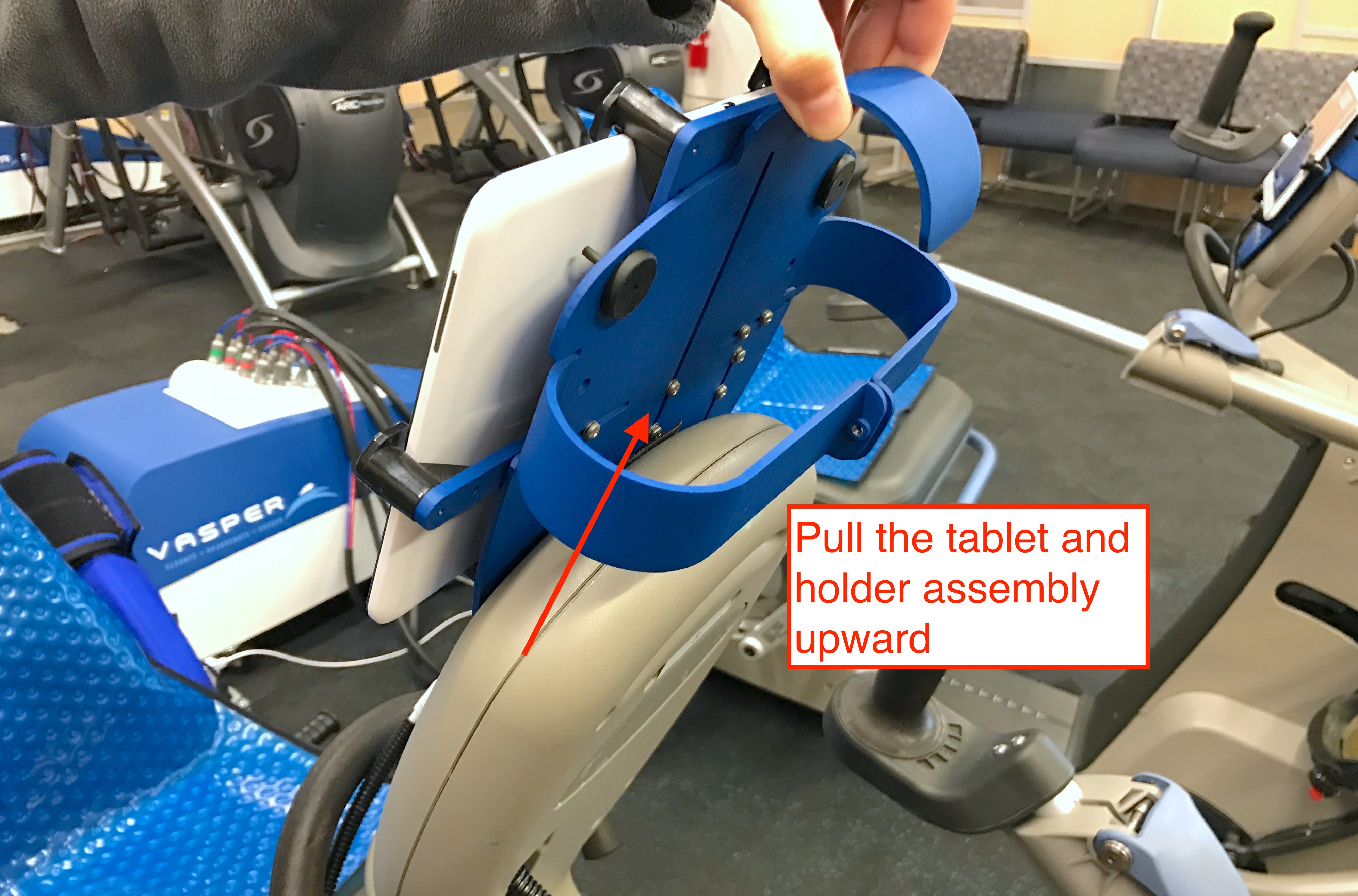 Disassembling the Tablet Holder – Vasper Systems