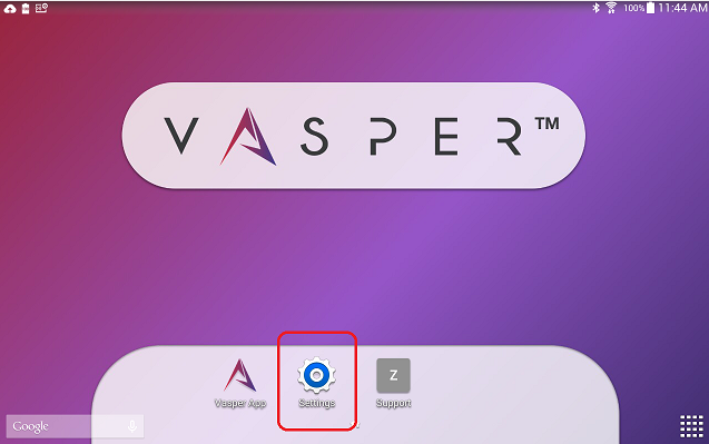 Vasper app stuck on "Scanning" – Vasper Systems
