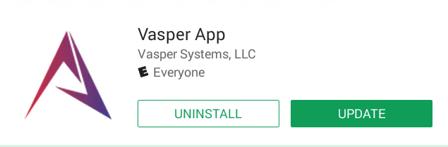Updating Vasper Application – Vasper Systems