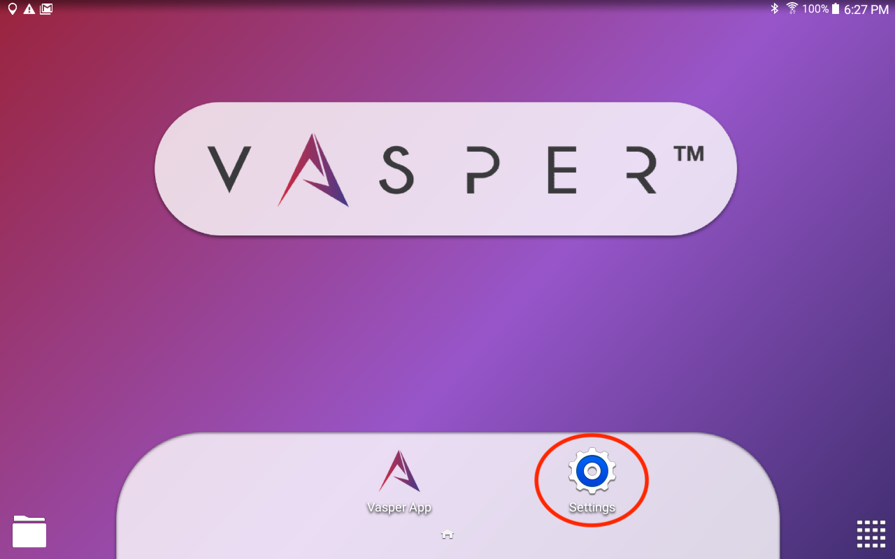 Reinstalling Vasper App – Vasper Systems